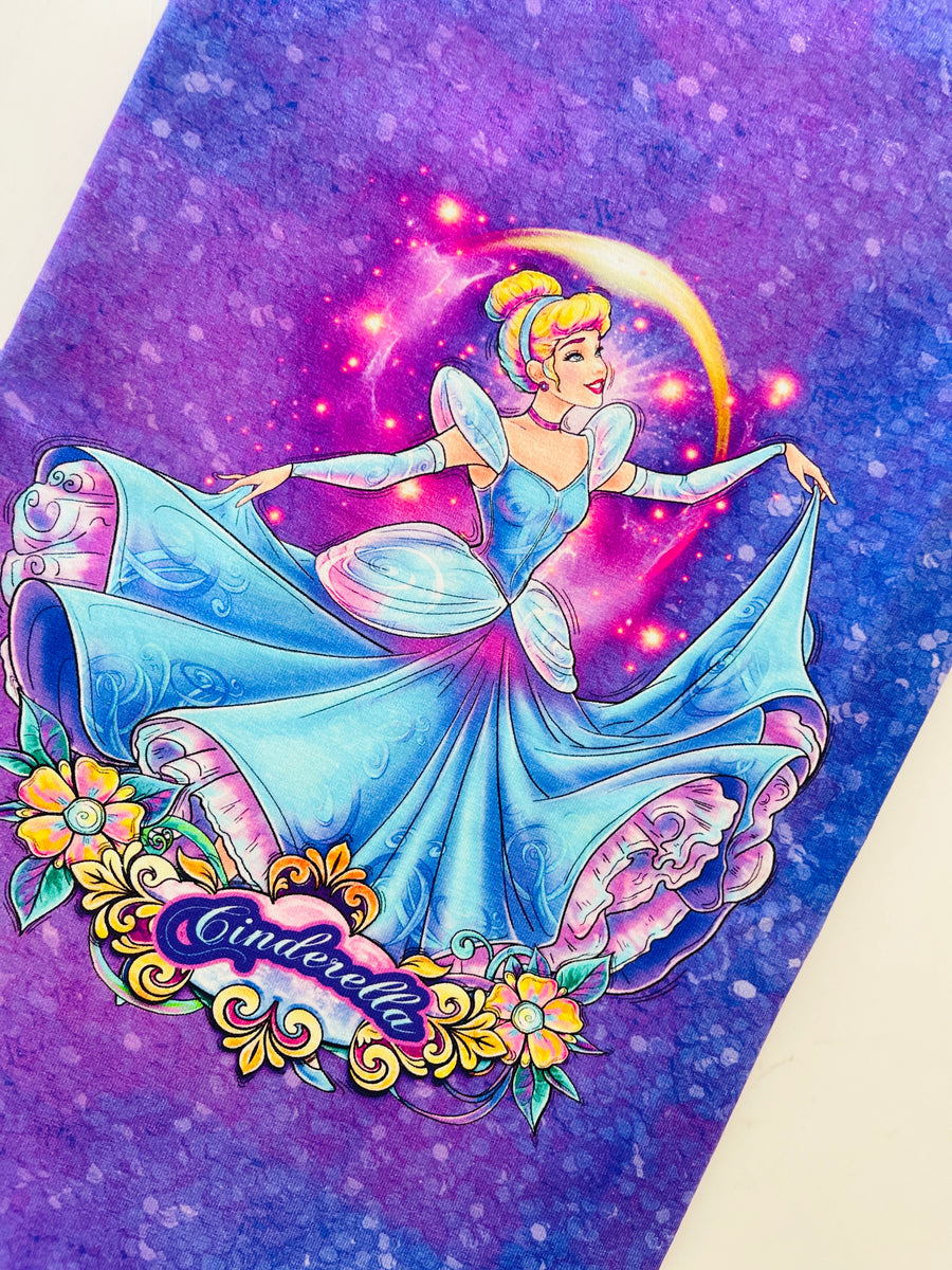 New! Cinderella Panel Enchanted Princess 18” x 18” – Paris Bebe Studio