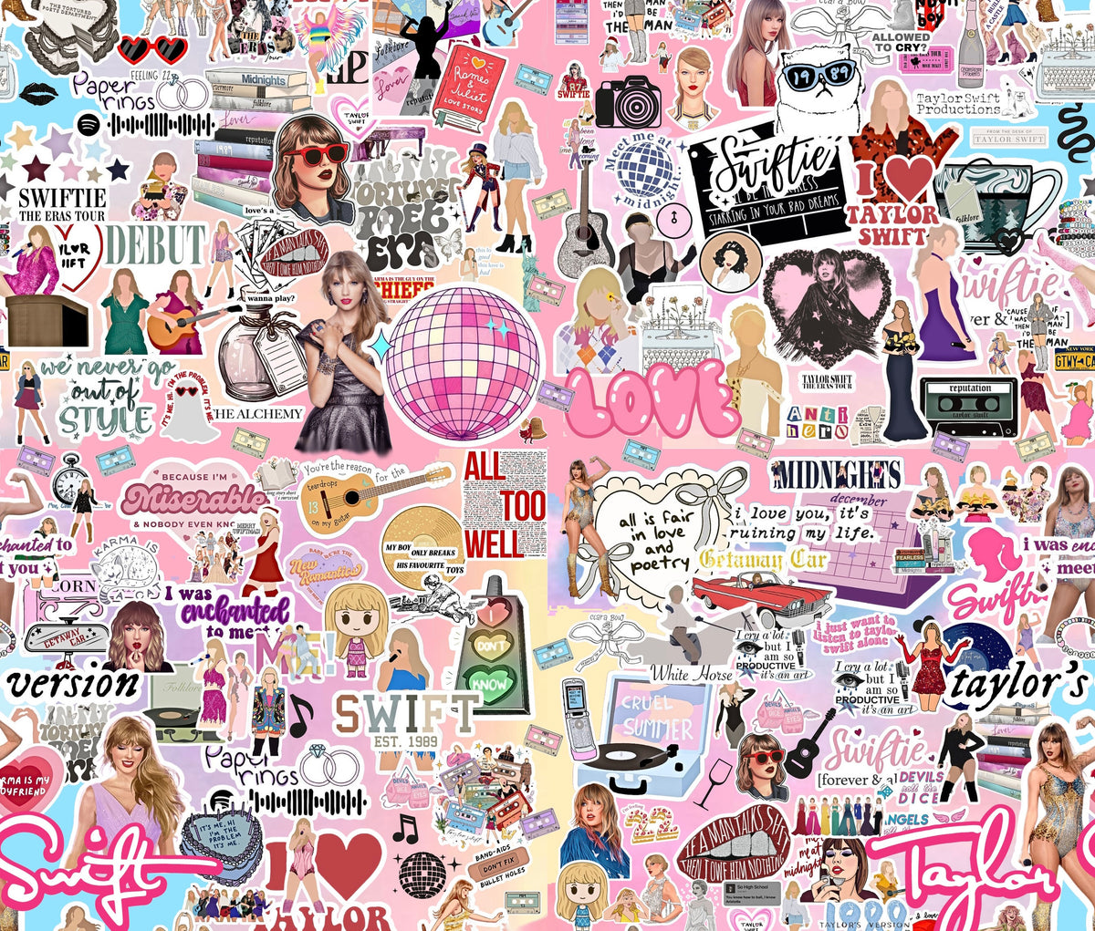 New! Taylor Tour Mash up preorder – Paris Bebe Studio