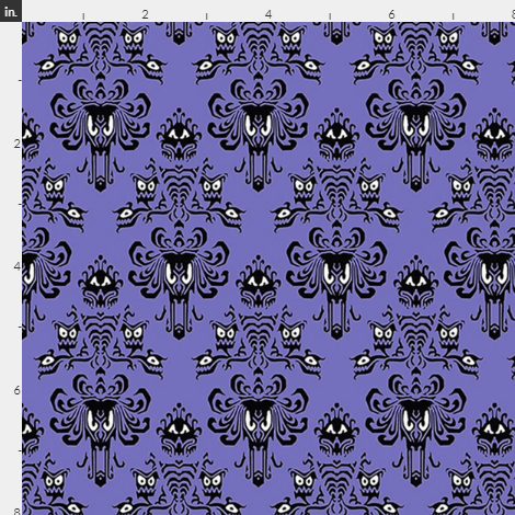 Haunted Mansion Purple wallpaper preorder – Paris Bebe Studio