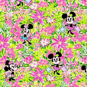 New! Preppy Mouse Girl Mini pink/lime LP preorder – Paris Bebe Studio